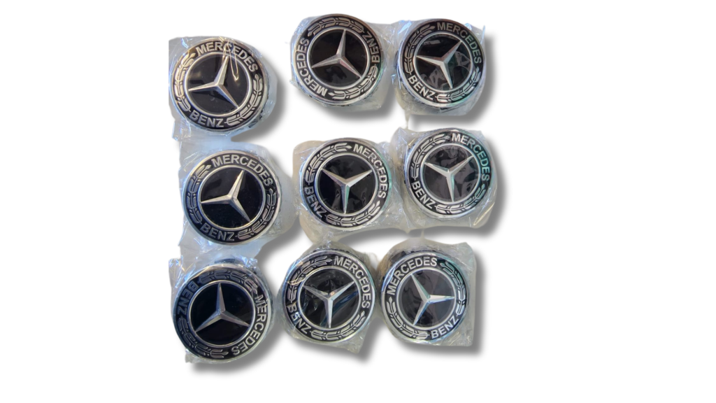 MERCEDES 75mm CENTER CAP A1714000025 / FULL SET OF 4 – Automotive ...